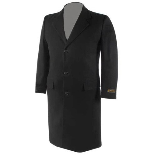 Anchor Uniform Men's 100% Wool Top Coat