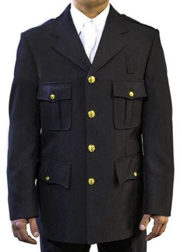 Anchor Uniform Men's Single Breasted Class A Dress Coat w/ Top Patch ...