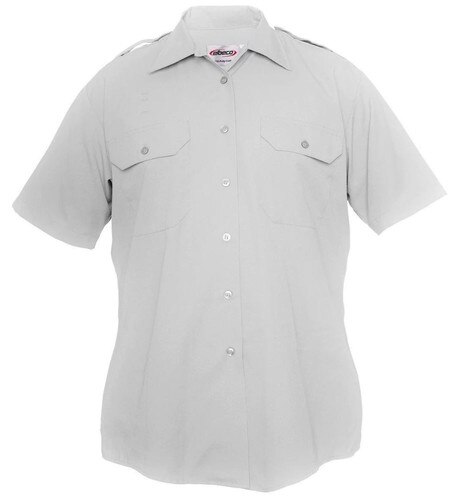 First Responder Women's Short Sleeve Shirt - White