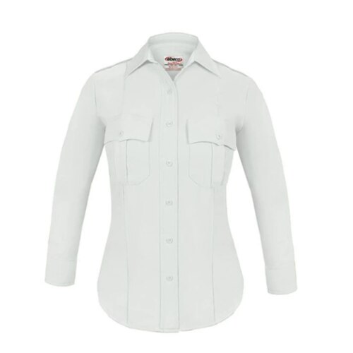 Elbeco Women's TexTrop2 Long Sleeve Shirt - White