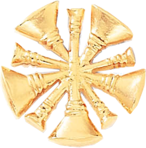 Blackinton A2905 5 Crossed Horns