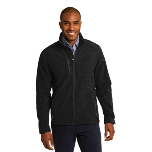 Eddie Bauer® Shaded Crosshatch Soft Shell Jacket