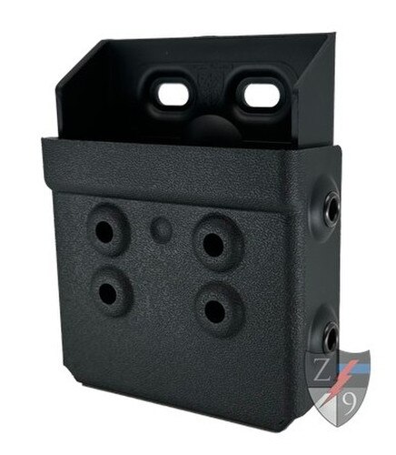 HANDCUFF CASE - ASP PLAIN BLACK - MOLLE LOKS